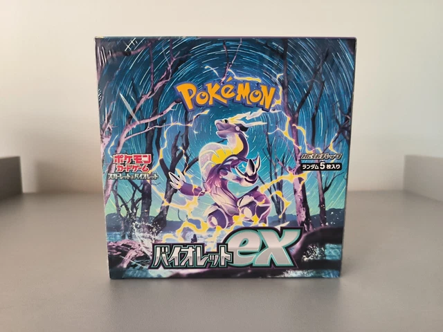BOOSTER BOX POKEMON Display : Violet EX sv1V - NEUF SOUS BLISTER ...