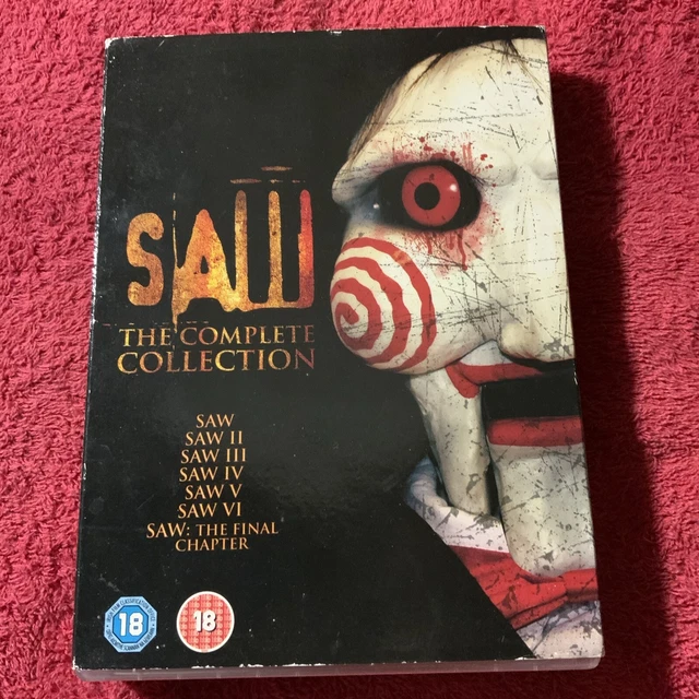 SAW THE COMPLETE Collection Dvd Boxset Reg 2 £15.56 - PicClick UK