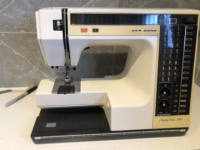 MEMORY CRAFT 6000 Sewing Embroidery Machine Spares Or Repairs £59.00 ...