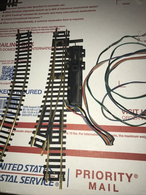 HO SWITCHES Rail Model Railroad & Various Other Train Tracks Items $20. ...