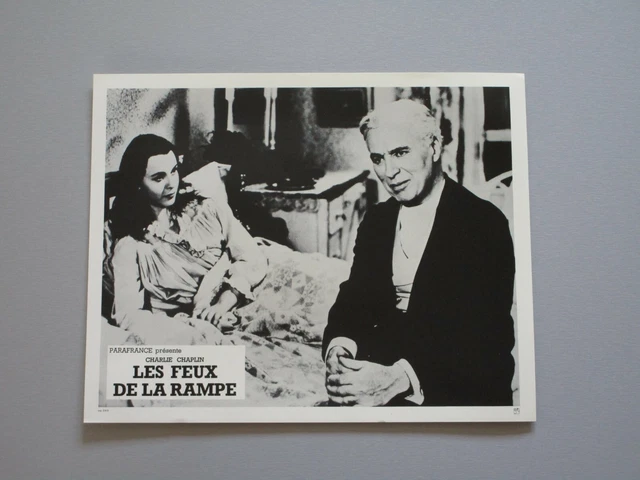 CHARLIE CHAPLIN CLAIRE Bloom Les Feux De La Rampe Limelight Lobby Card ...