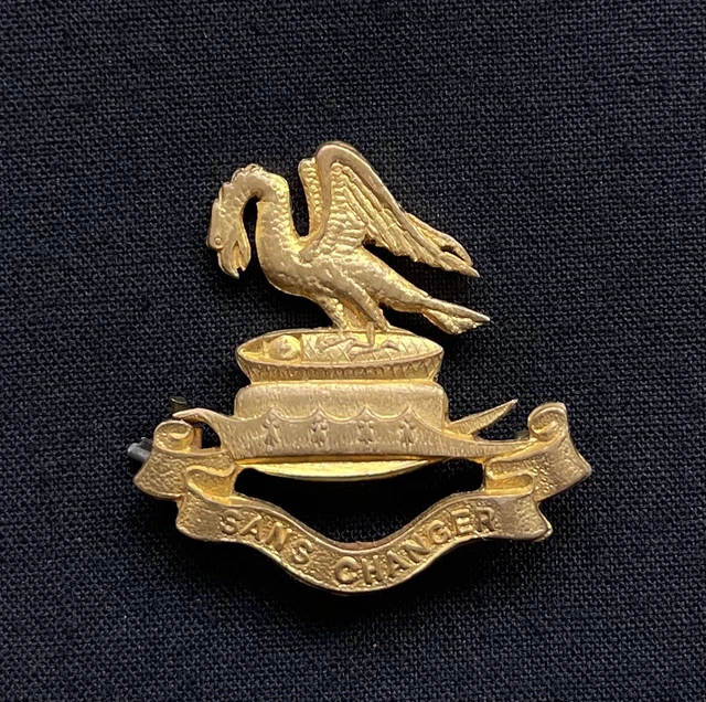 WW1 LIVERPOOL PALS The King’s Liverpool Regiment Original Gilt ...