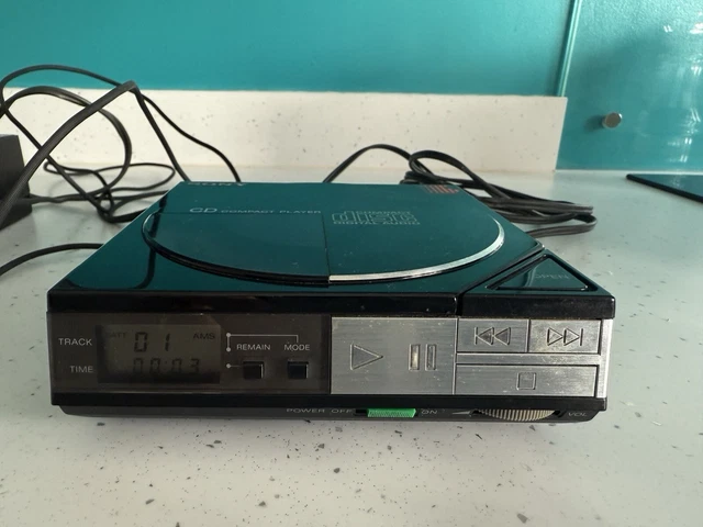 SONY D-50 COMPACT CD-Player working very rare first discman £271.08 ...