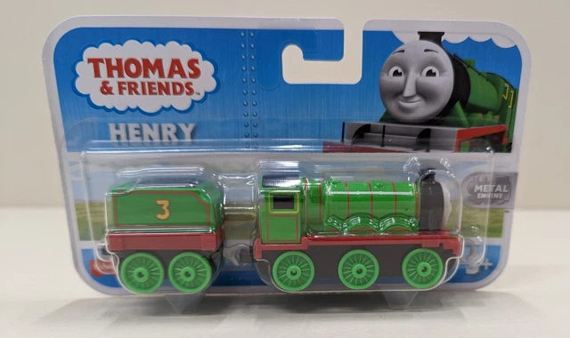 THOMAS & FRIENDS Henry Metal Train Engine Fisher Price Toy ~ New ...