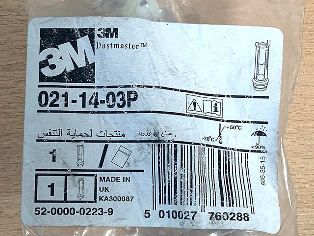 JOB LOT OF 2 3M Dustmaster 021-14-03P Airflow Indicator Replacement £12 ...