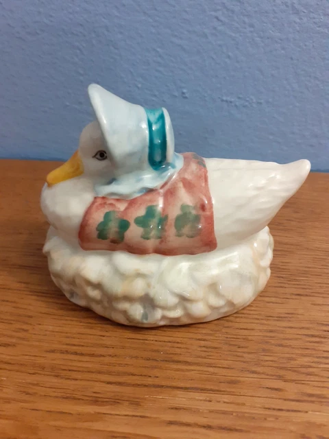 ROYAL ALBERT, BEATRIX Potter, Jemima. Puddle-Duck. Made A Feather Nest ...