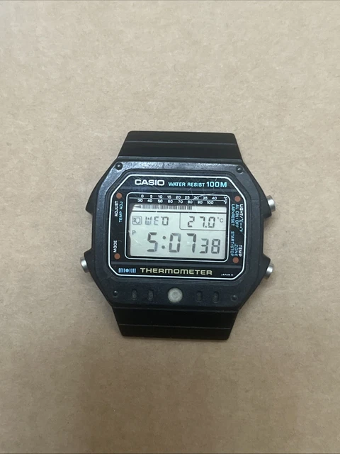 CASIO TS1000 &SENNA& - Temperature Sensor - 1982 - Extremely rare ...