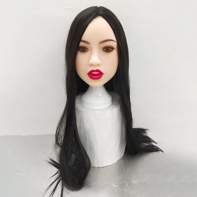 Real Sex Doll Head Realistic Sexy Lips Tpe Love Dolls Heads For Men