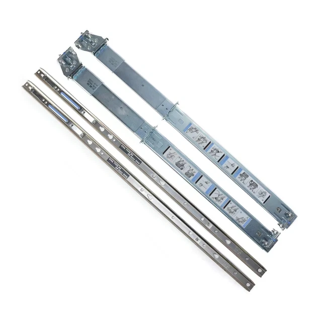 KIT DE RIELES de montaje en rack de 2/4 postes Dell PowerEdge R510 R515 ...