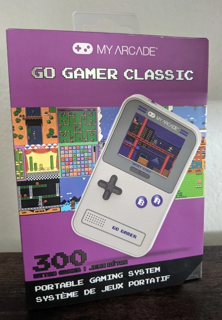 MY ARCADE GO Gamer Classic 300 Retro Games Portable Gaming System NEW ...