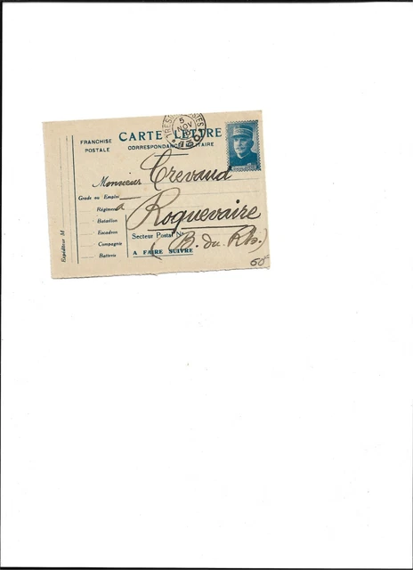 CARTE LETTRE CORRESPÔNDANCE militaire 14/18 EUR 3,00 - PicClick FR