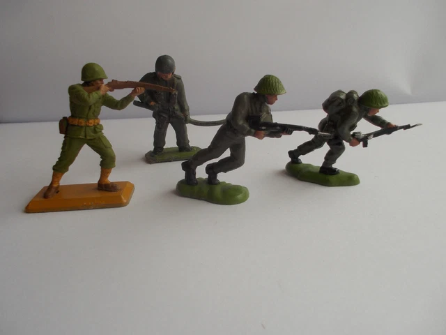 BRITAINS & LONE star toy soldiers WW2 £5.00 - PicClick UK