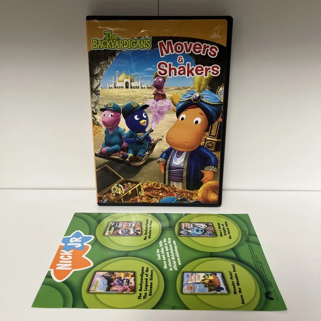 THE BACKYARDIGANS MOVERS And Shakers DVD+Insert Paper Good Condition ...