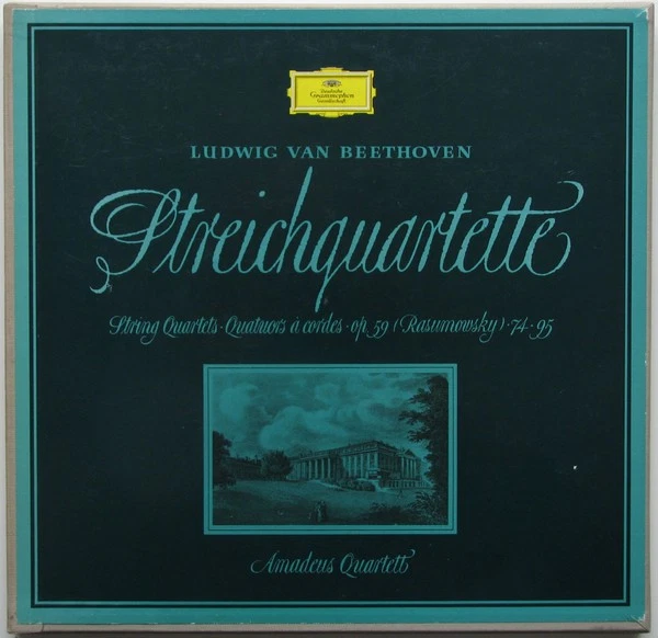 LUDWIG VAN BEETHOVEN, Amadeus-Quartett - Streichquartette II - String ...