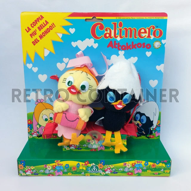 CALIMERO - CALIMERO e Priscilla - Vintage Plush Figures 1996 Giochi ...