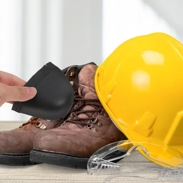 1 PAIR OF Foot Guard Steel Toe Cap Safety Shoe Covers Universal Steel ...