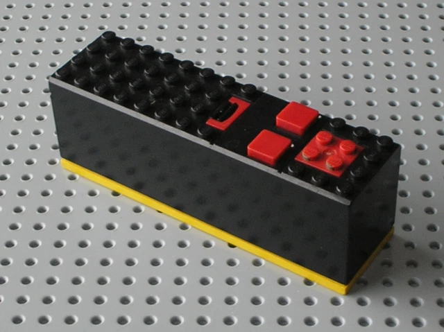 BOITIER A PILES LEGO Electric 9V Battery Box 2847c02 / Set 8868 8457 ...