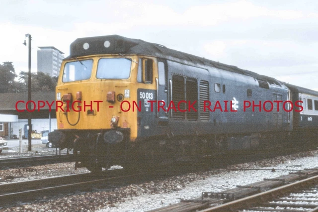 UK RAILWAY PHOTOGRAPH Of Class 50 50013. Rm50-506 £1.70 - PicClick UK