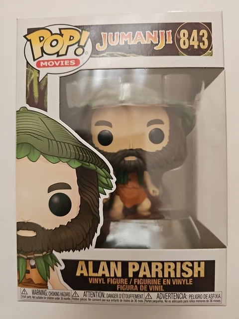 JUMANJI (1995) - Alan Parrish Pop! Vinyl Figure "New" #843 £17.06 ...