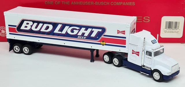 K-LINE INTERMODAL ANHEUSER Busch Bud Light Budweiser Truck + Container ...