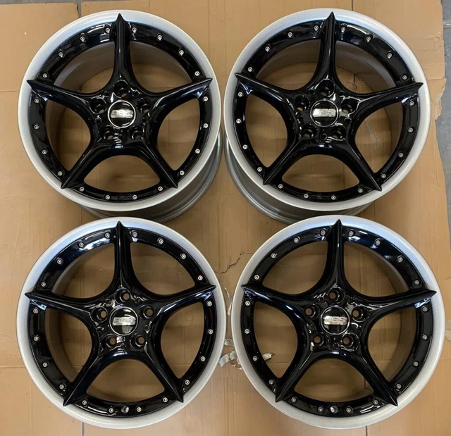 BMW 108 BBS RT222 RT223 18" Staggered Alloy Wheels. E36 E46 E85 Z3 Z4 1 ...