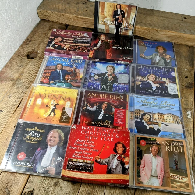 ANDRE RIEU CD Album Bundle x13: Roman Holiday, Moonlight, Serenade ...