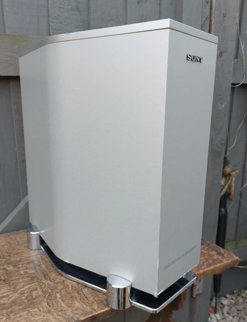SONY SS-WS500 HOME Cinema Subwoofer Speaker System Silver Sub 100W £27. ...