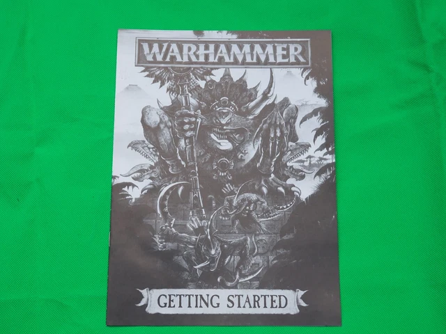 GW WARHAMMER 6TH Edition Starter Set Getting Started Booklet. Green ...