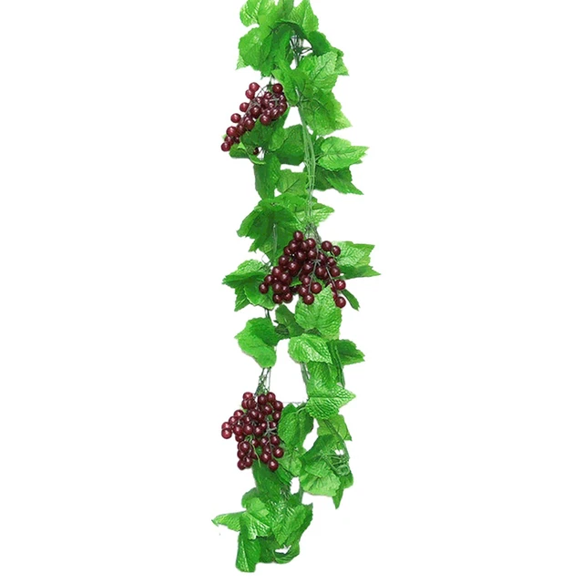 BEAUTIFUL REALISTIC ARTIFICIAL Grape Vines Great for Garden and Home ...