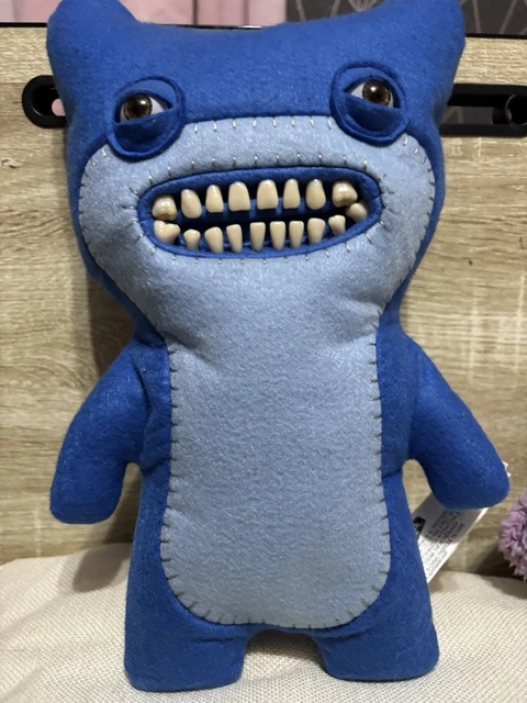 FUGGLER - AWKWARD Bear - Blue Felt - 12’ - Rare/HTF - Original Spin ...