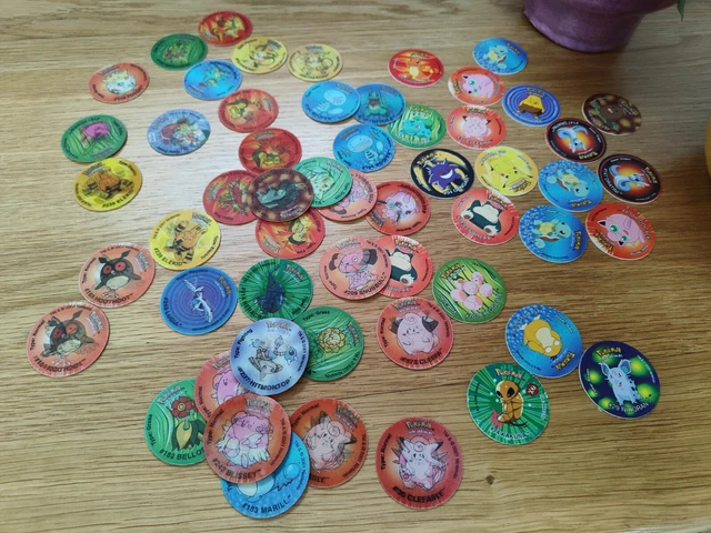ORIGINAL POKEMON TAZOS - Wanderer/Cheetos Bundle über 100 insgesamt EUR ...