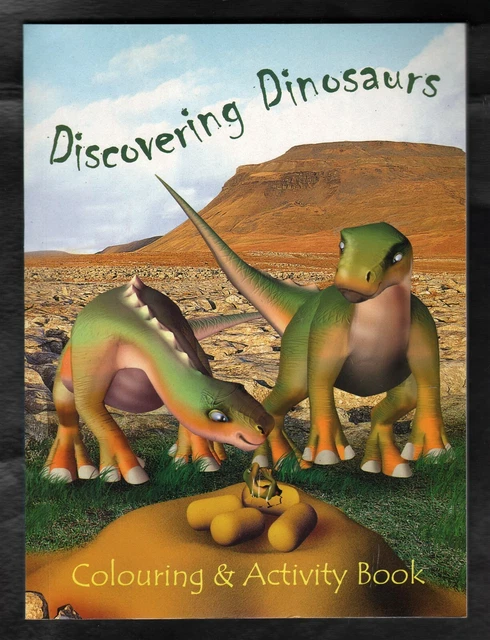 DISCOVERING DINOSAURS - Coloring, Dot-to-Dot, Mazes & Activities - NEW ...
