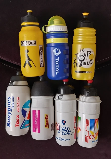 LOT DE 7 bidons gourdes Tour de France cycliste EUR 80,00 - PicClick FR