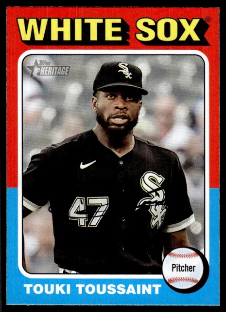 2024 TOPPS HERITAGE Base #441 Touki Toussaint Chicago White Sox EUR 1 ...