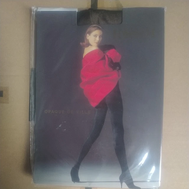 RARE VINTAGE WOLFORD 50 Den Opaque De Ville Tights, Size Small in Coca ...
