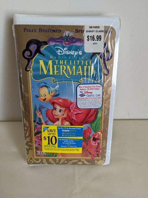 DISNEY THE LITTLE Mermaid Masterpiece Collection VHS - Brand New Sealed ...
