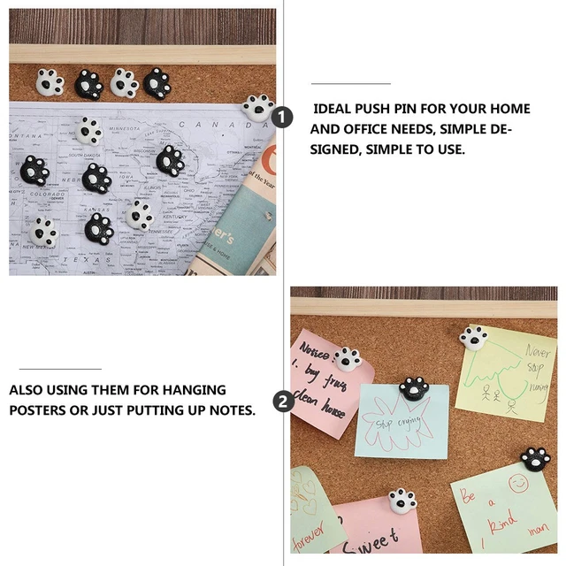 DECORATIVE THUMB TACKS Cute Thumbtacks Small Drawing Pin Pushpin for ...