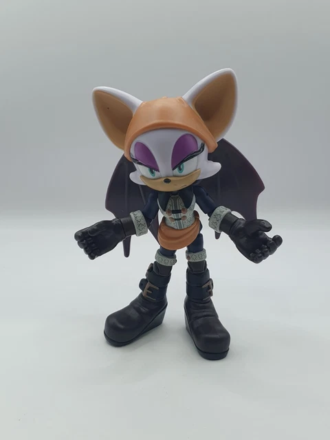 SONIC THE HEDGEHOG Sonic Prime Rouge The Bat Pirate Cosumte Figure Toy ...