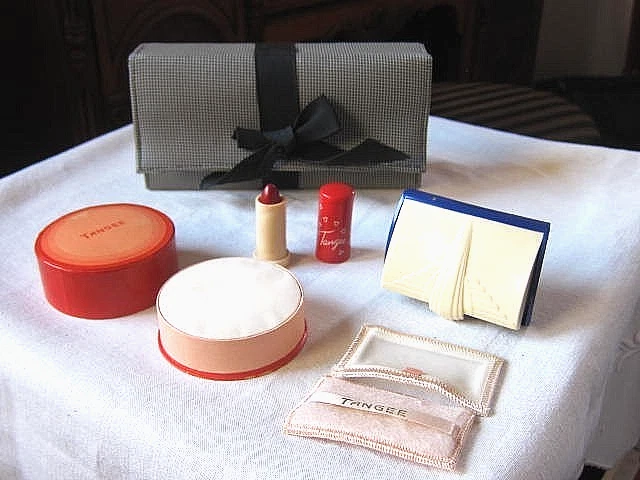 “VINTAGE TANGEE COSMETIC Set 1940s/50s – Unused – Compact, Lipstick ...