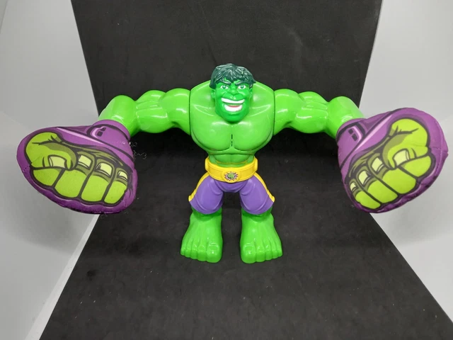 HASBRO MARVEL KAPOW! Incredible Hulk 10" Talking Plush Hands Fists rare ...
