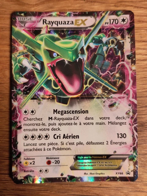 CARTE POKÉMON RAYQUAZA EX XY66 Promo EUR 11,50 - PicClick FR