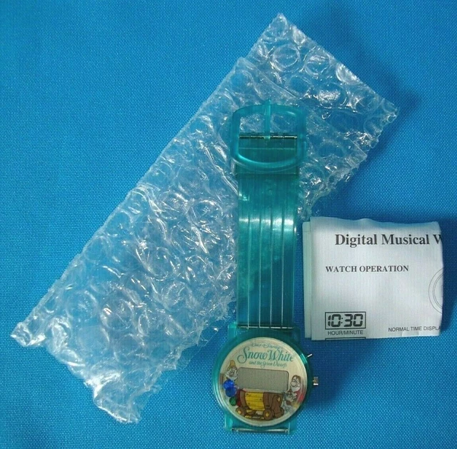 DISNEY SNOW WHITE and The Seven Dwarfs Musical Wrist Watch £15.47 ...