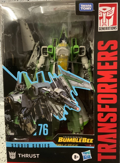 HASBRO TRANSFORMERS STUDIO Series 76 Voyager Bumblebee Thrust 6.5 ...