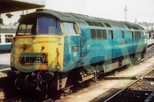 UK RAILWAY PHOTOGRAPH of Class 52 Western Locomotive D1069. RM52-174 £1.70 - PicClick UK