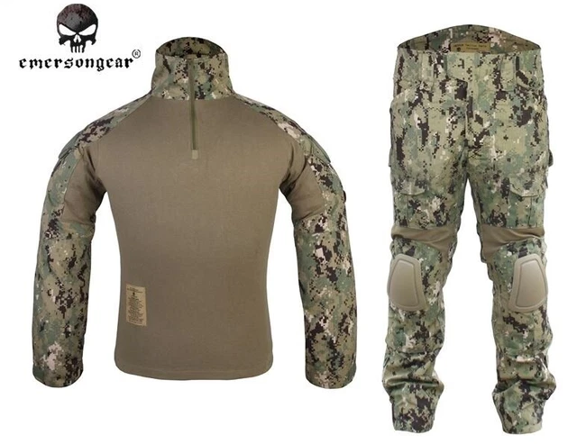 MIMETICA EMERSON GEAR Tactical Combat Suit Completa Aor2 Tg. M Marpat ...