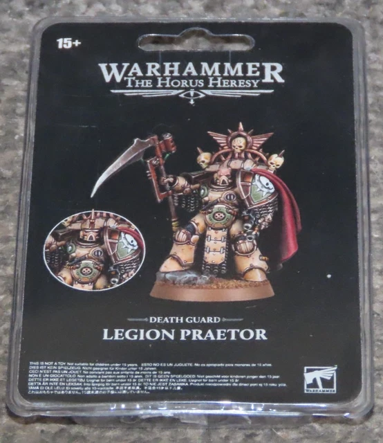 FORGEWORLD DEATH GUARD Legion Praetor Horus Heresy Warhammer 30k Games ...