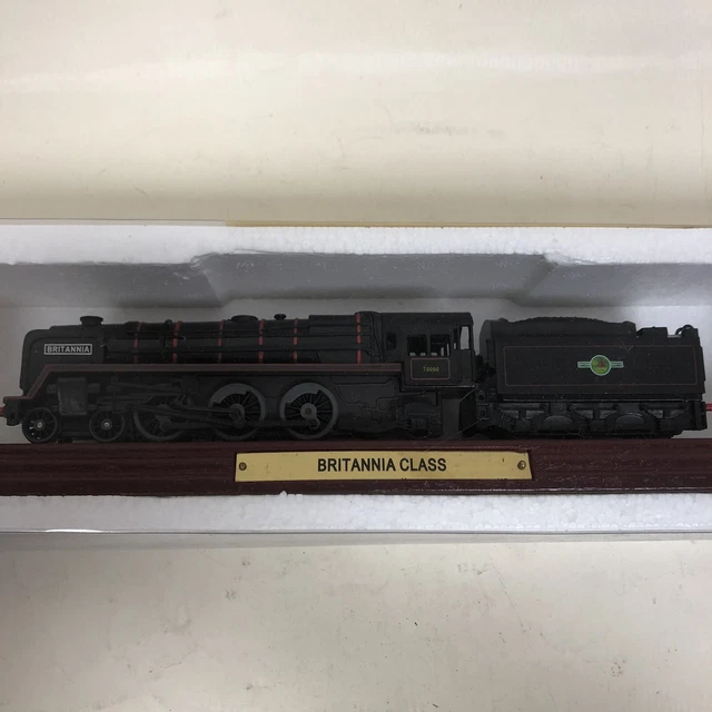 BRITANNIA CLASS LOCOMOTIVE Model Train 1/100 Scale Atlas Edition £4.99 ...