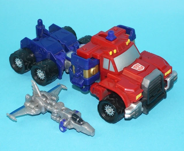 TRANSFORMERS ARMADA SUPER-CONS Optimus Prime & Over-Run Near Complete 2002 £12.75 - PicClick UK