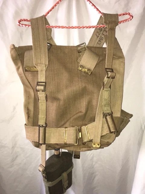 WW2 INDIAN ARMY P-37 Web Combat Gear $250.00 - PicClick CA