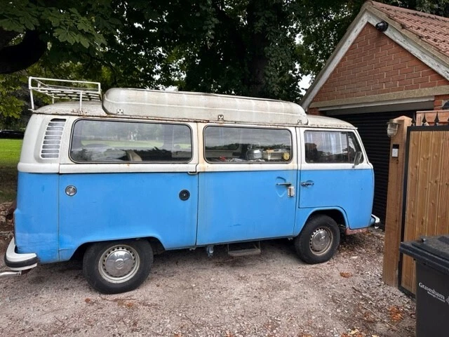 VOLKSWAGEN VW T2 bay window camper van 1979, 4 berth, 2L Petrol £3,999. ...
